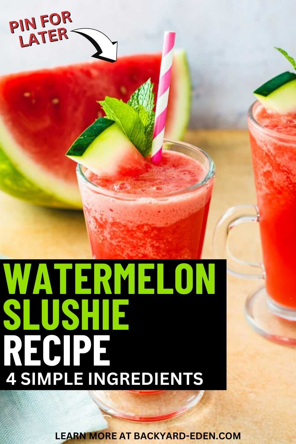 Delicious Watermelon Slushie Recipe With Just 4 Simple Ingredients ...